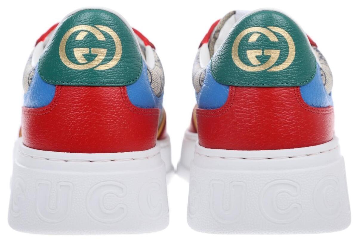 NEW GUCCI MEN'S CURRENT GG EMBOSSED MULTI COLORED SNEAKER NEW GUCCI MEN'S CURRENT GG EMBOSSED MULTI COLORED SNEAKER