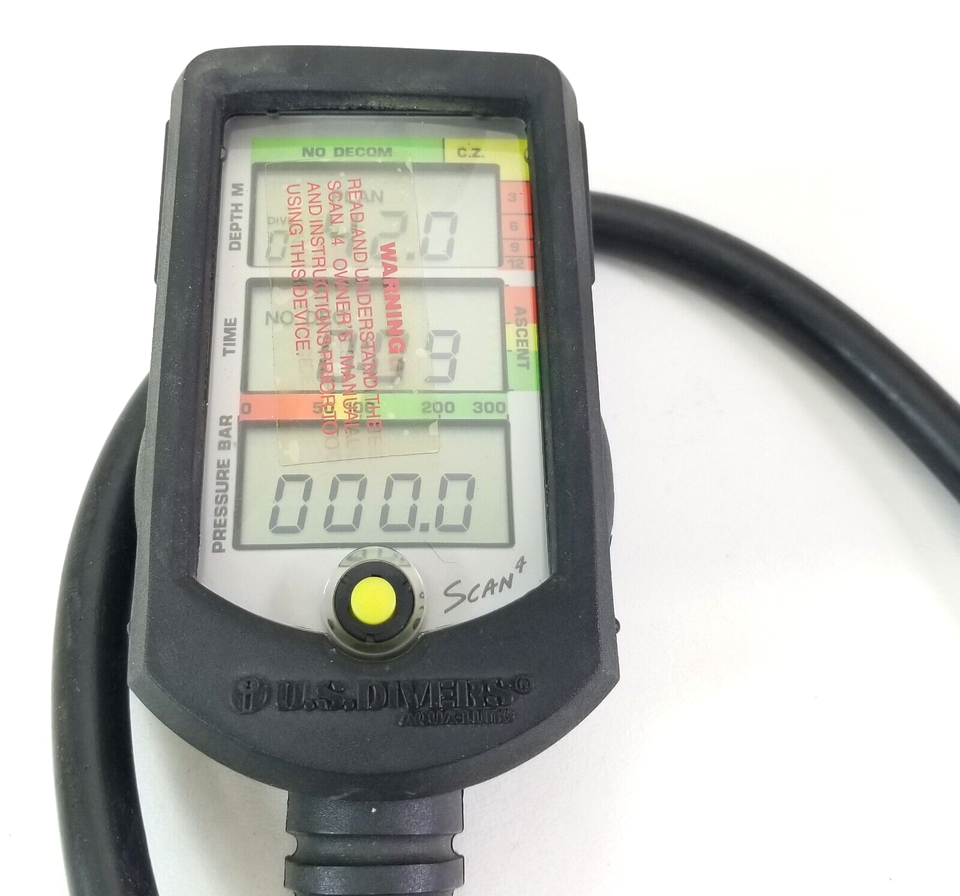 Nuovo - US Immersioni Aqua Lung Scansione 4 Metrico Scuba Computer Console Aria | eBay