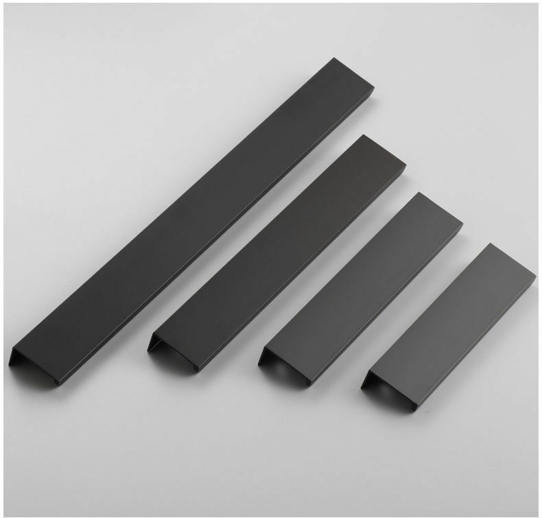 5-12" Back Mount Finger Edge Pulls Closet Door Pulls Cabinet Pulls ...