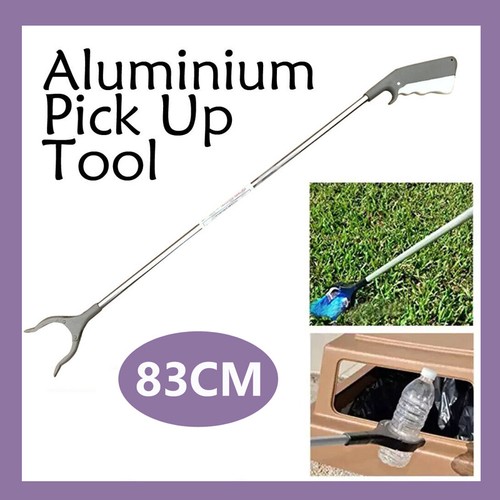 83cm Aluminium Pick Up Tool Reacher Grabber Extend Hand Trash Picker ...