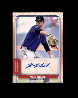2019 Topps Big League Autograph Auto #BLA-KF KYLE FREELAND Rockies | eBay