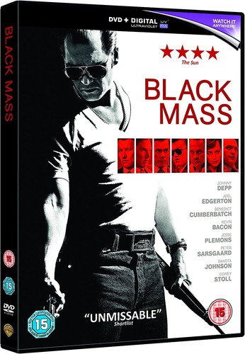 Black Mass (DVD) Benedict Cumberbatch Corey Stoll Joel Edgerton Johnny ...