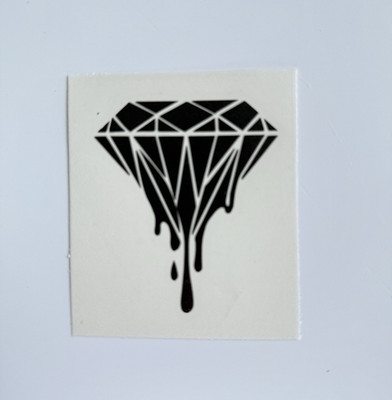 Diamond Drip Vinyl Decal Sticker | eBay