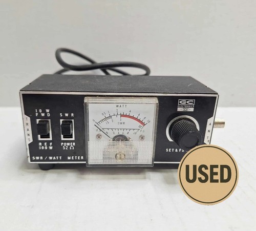GC Electronics Dual Power and SWR Meter 3 Meters in 1 Model 18-151 | eBay