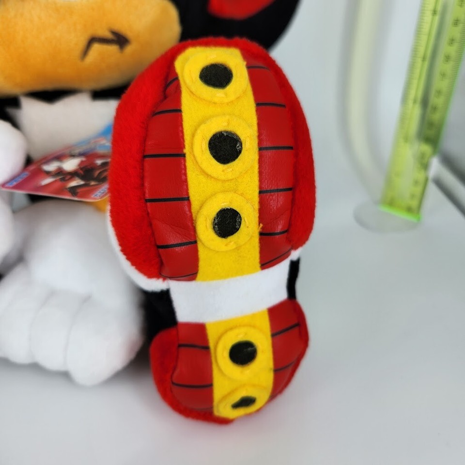 Sonic ADVENTURE 2 Plush 2001 SHADOW TAGGED Sega EXTRMLY RARE Sonic ...