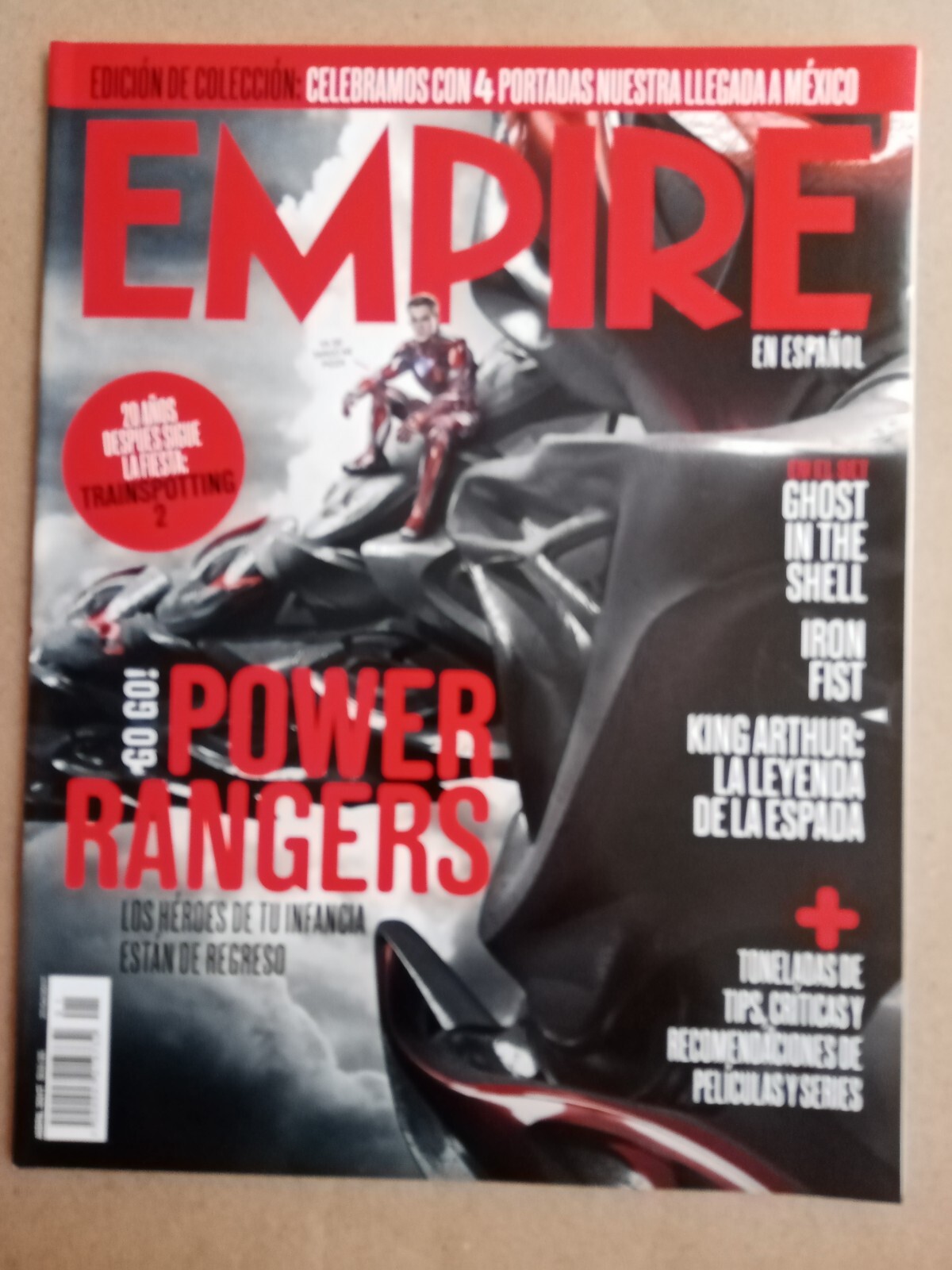 POWER RANGERS EMPIRE MEXICAN MAGAZINE MEXICO SPANISH APRIL 2017 | eBay