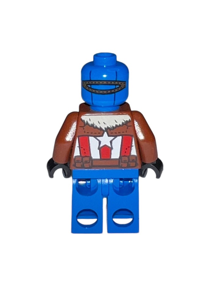 LEGO Pilot Captain America Minifigure 76076 Marvel Super Heroes sh374 ...