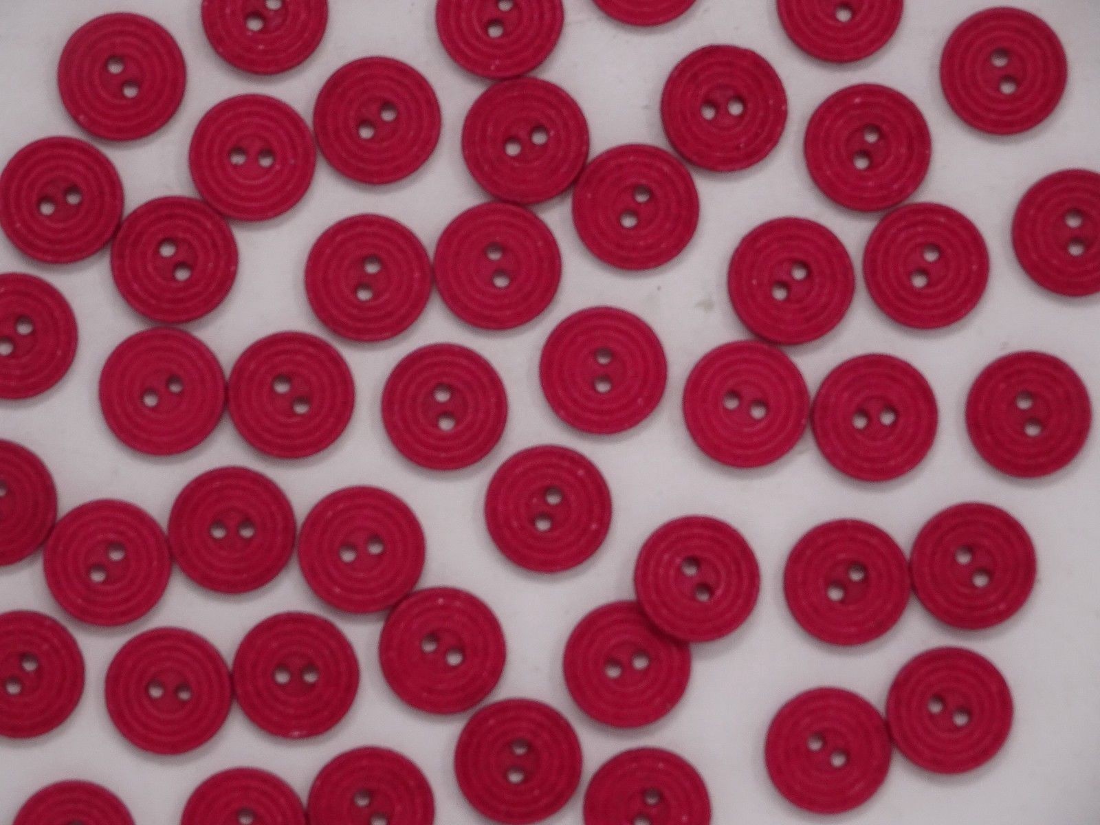 Vtg Pink Concentric Circle Round Sparkly Celluloid Buttons Lot of 4 ...