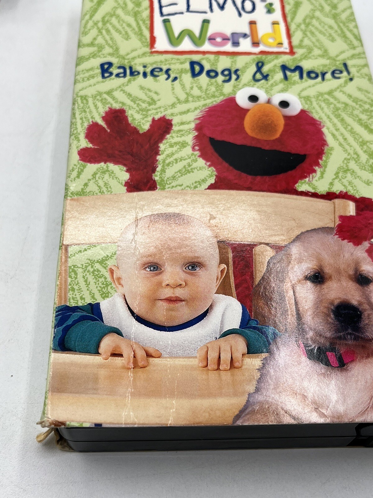 Sesame Street Elmo’s World Lot Of (2) VHS Springtime Fun & Babies ,Dogs ...