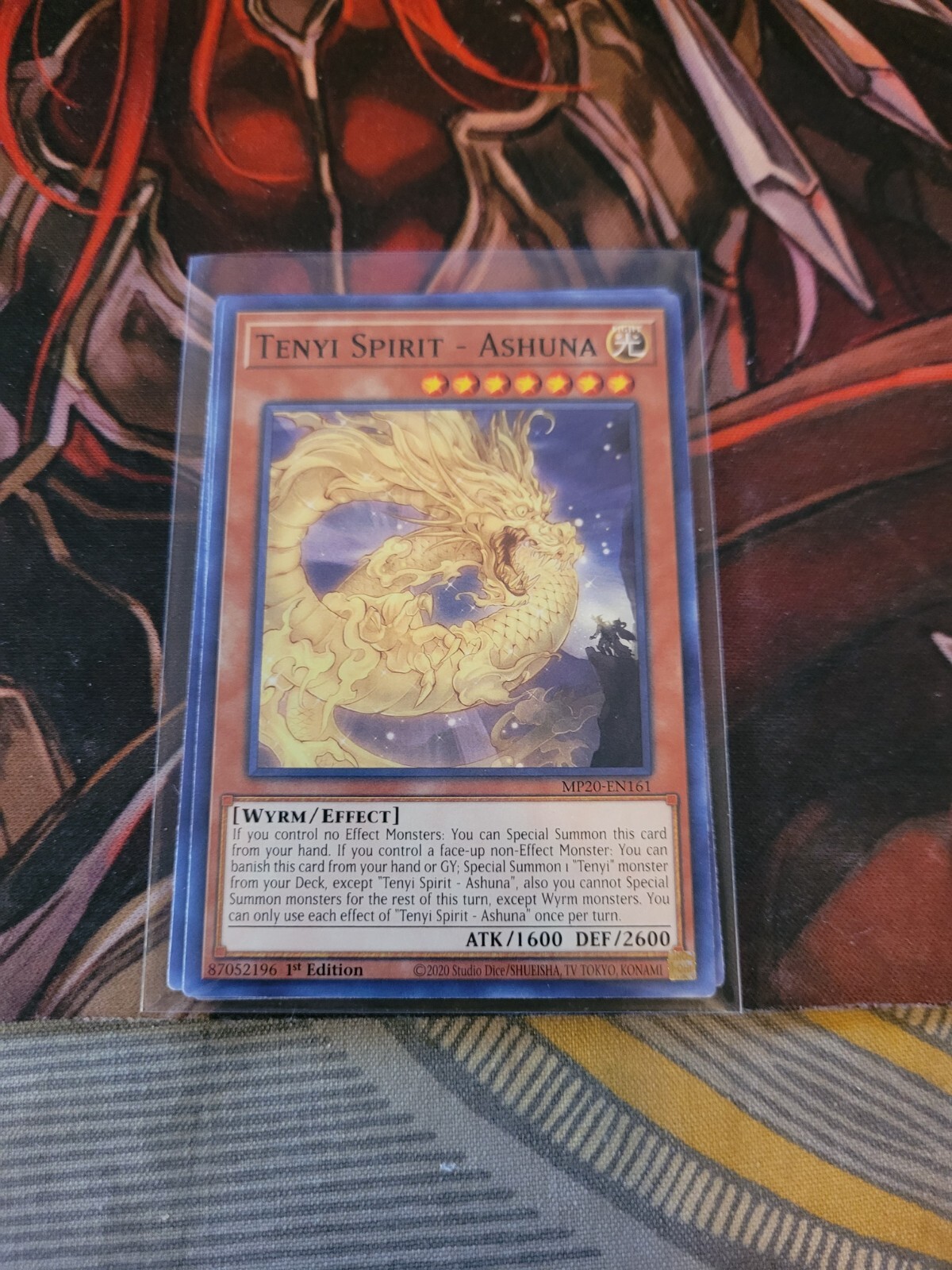 YUGIOH TCG 3X TENYI SPIRIT - ASHUNA MP20-EN161 COMMON 1ST EDITION | eBay
