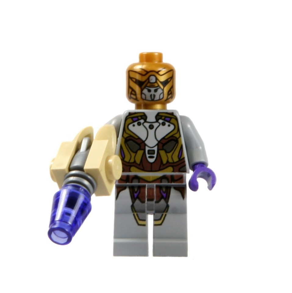 LEGO Marvel Chitauri Foot Soldier with Blaster Minifigure - Alien ...