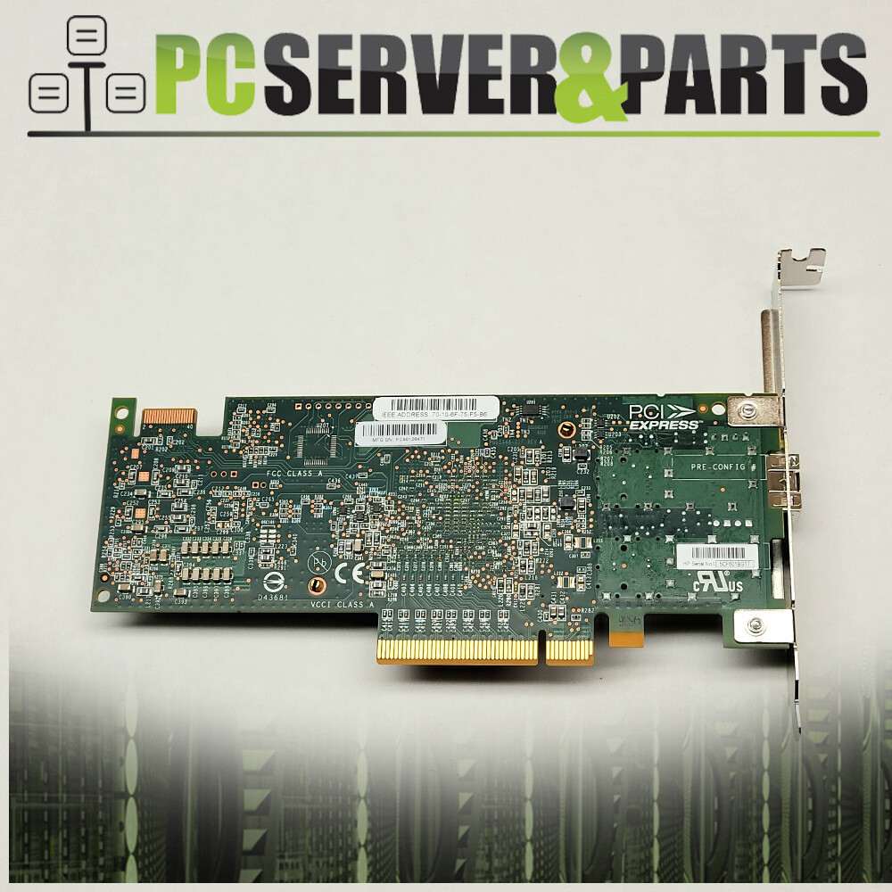 HPE SN1100E 16Gb Single Port PCIe NIC High Profile Fiber Channel HBA ...