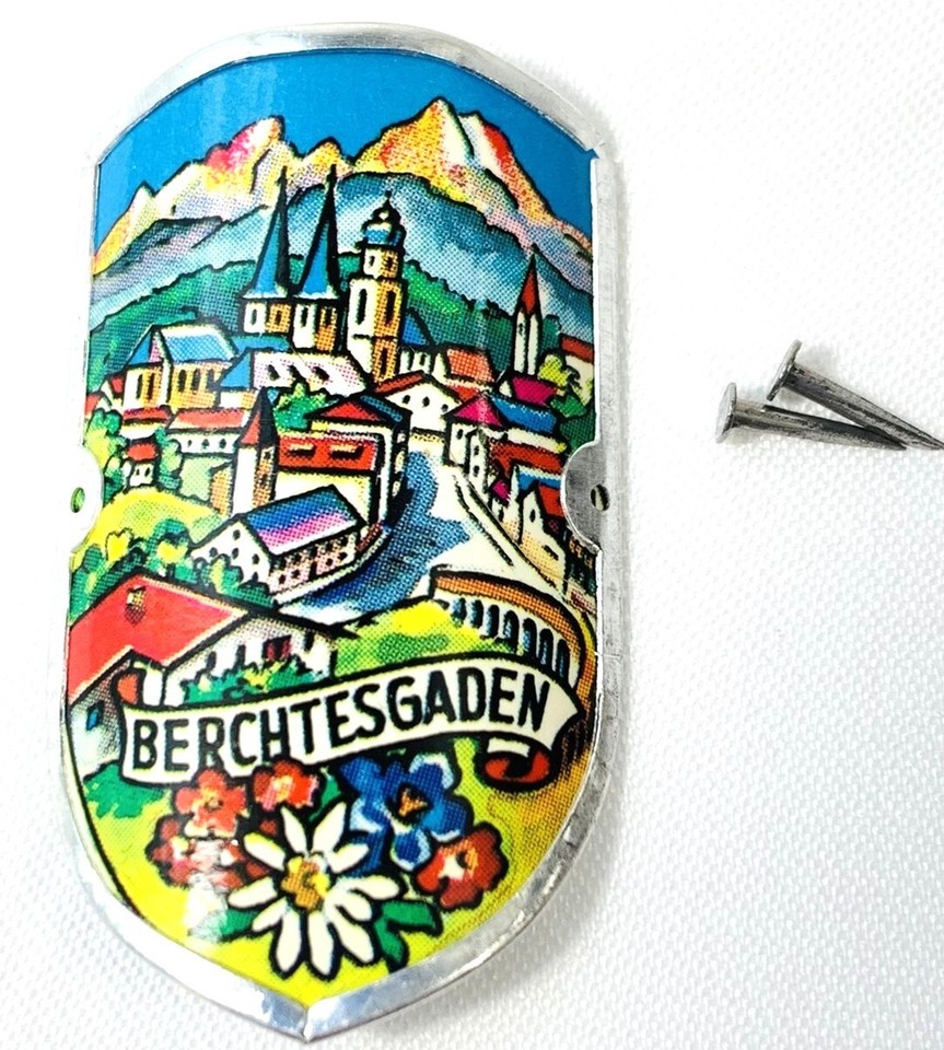 Hiking Walking Stick -or Cane Badges Medallions UK & Germany Priced ...