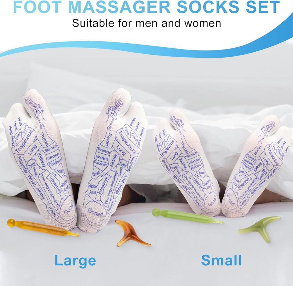 Acupuncture Reflexology Socks Acupressure Reflexology Sock For Men ...