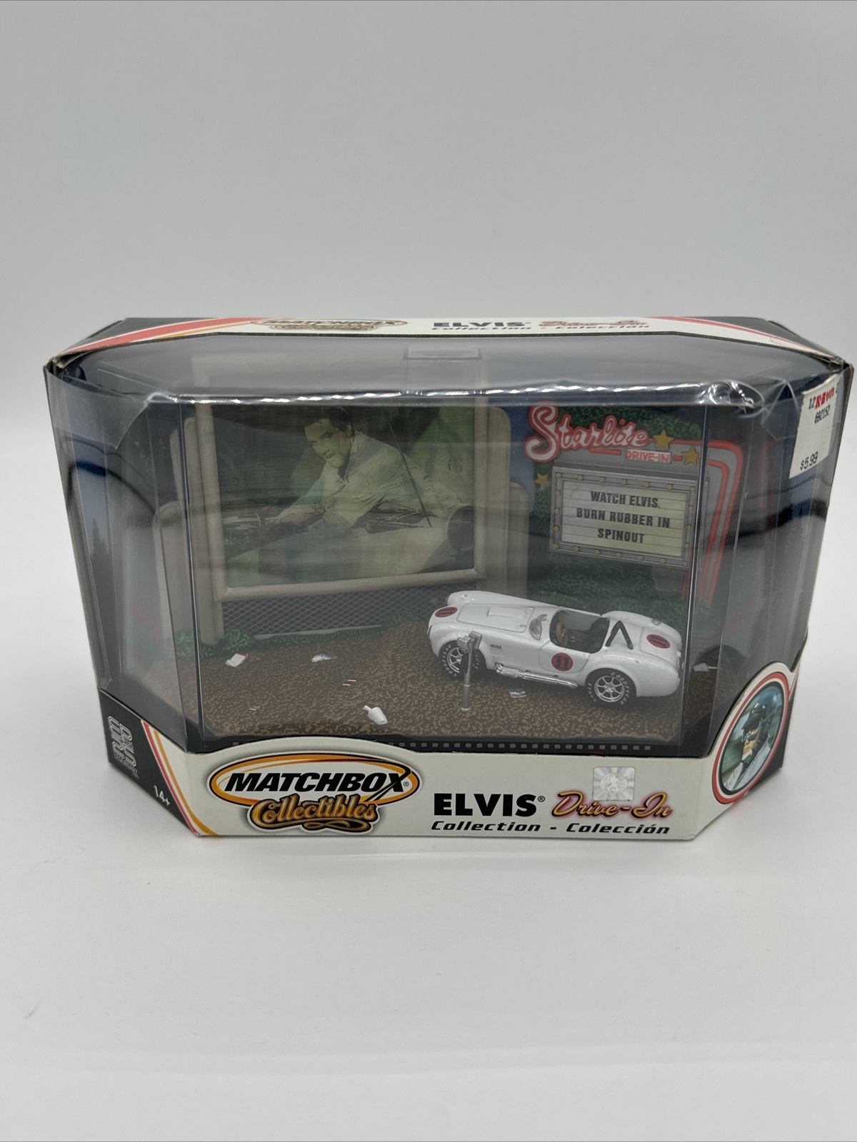 Matchbox Elvis Drive In Collection Spinout, 1965 Shelby Cobra 427