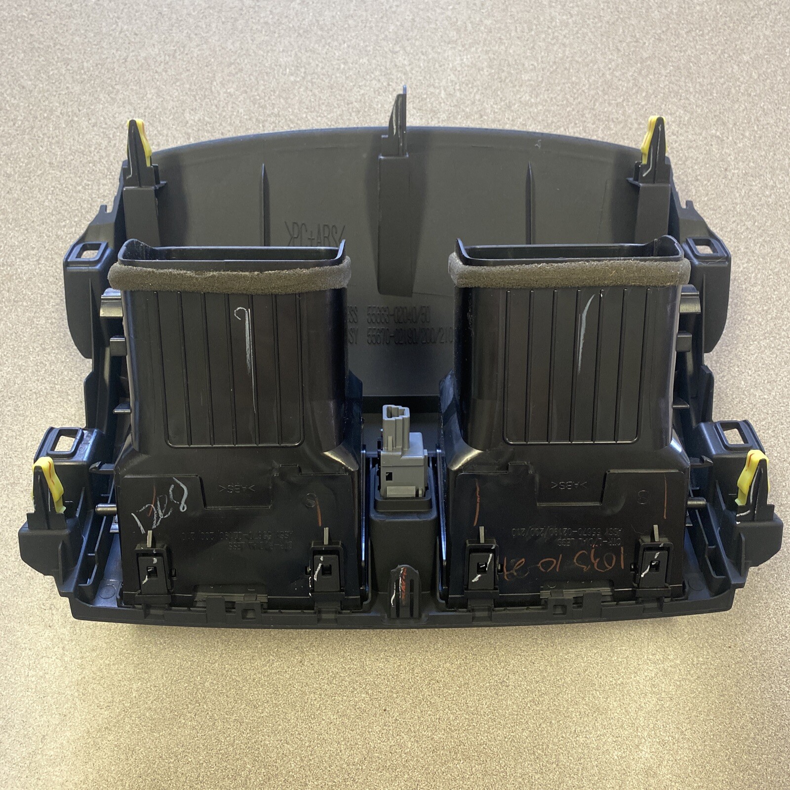 2009-2011 TOYOTA COROLLA CENTER DASH AC VENT W/ HAZARD SWITCH OEM | eBay