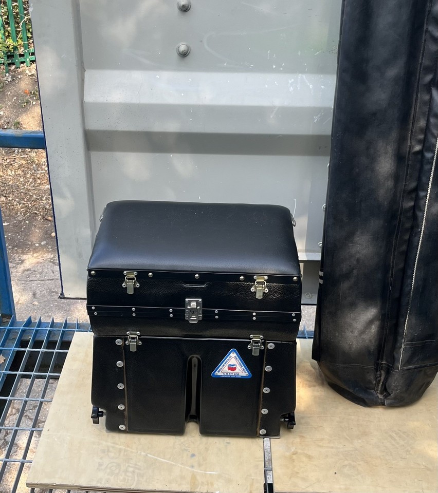 ASI AS1 retro fishing tackle seatbox and nash match luggage | eBay UK