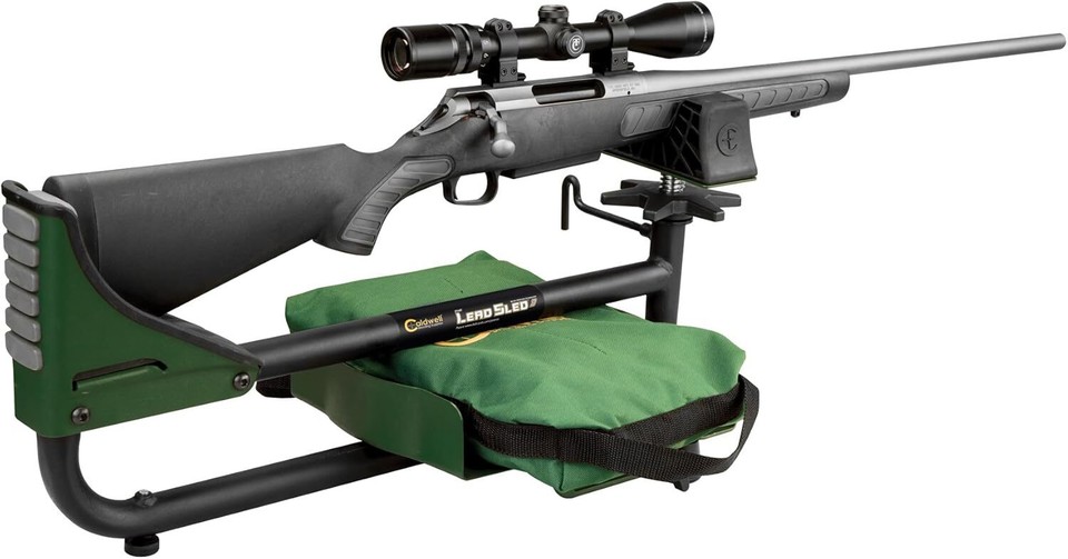 Caldwell Lead Sled 3 Adjustable Ambidextrous Recoil Reducing Rifle ...