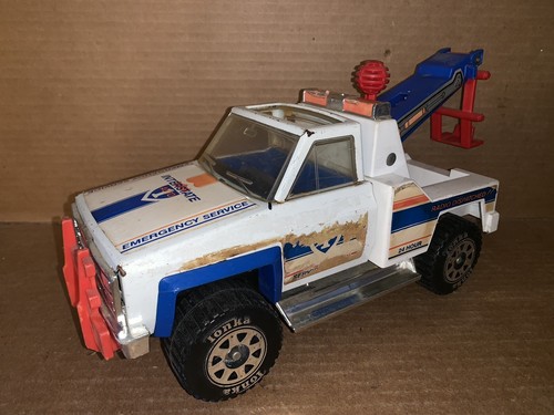 Tonka Interstate Auto 24 Hour Toy Wrecker Tow Truck | eBay