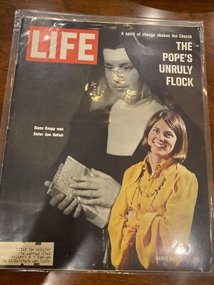 LIFE MAGAZINE MARCH 20 1970 DIANE KNAPP FORMER NUN | eBay Australia