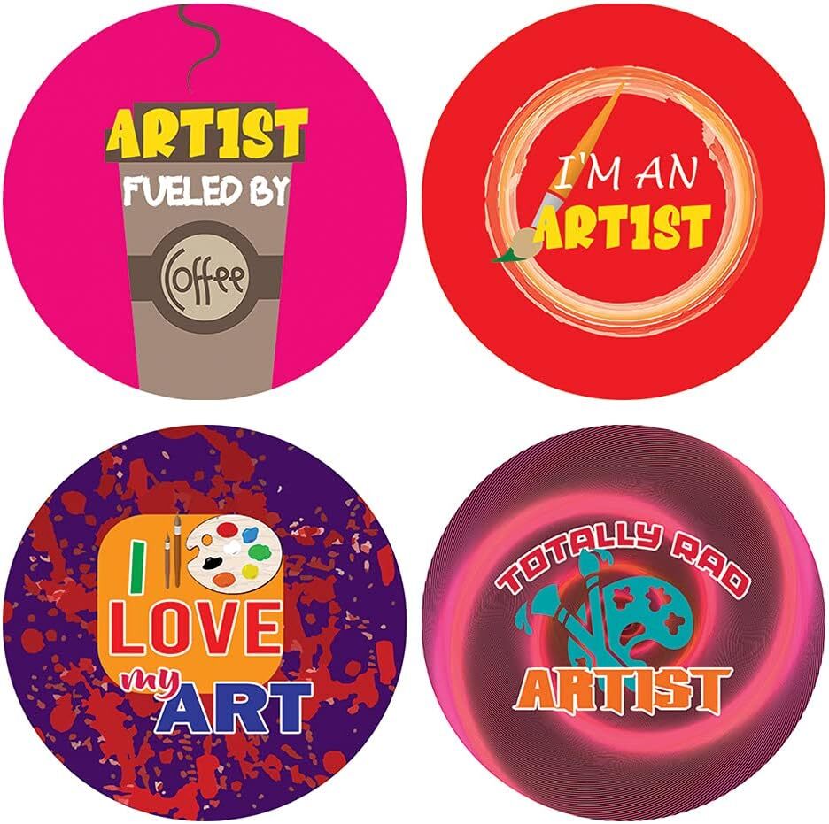 I am an Artist Stickers (20 Sets X 16 Designs) | eBay