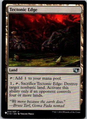 Magic the Gathering Tectonic Edge Mystery Booster List Free Shipping ...