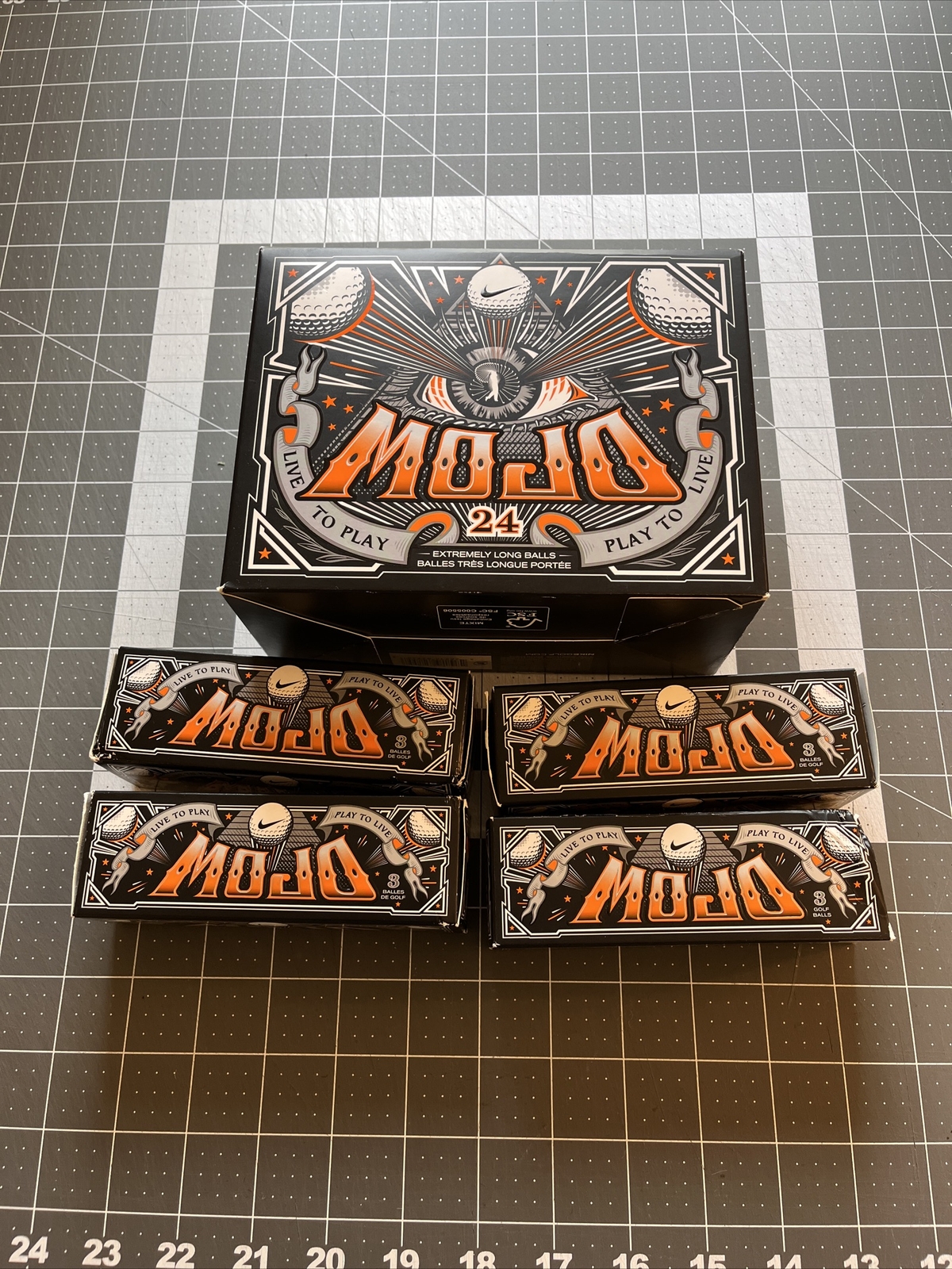 36 Nike MOJO Golf Balls New 2 Dozen Plus 4 3 Packs Extremely Long Balls ...