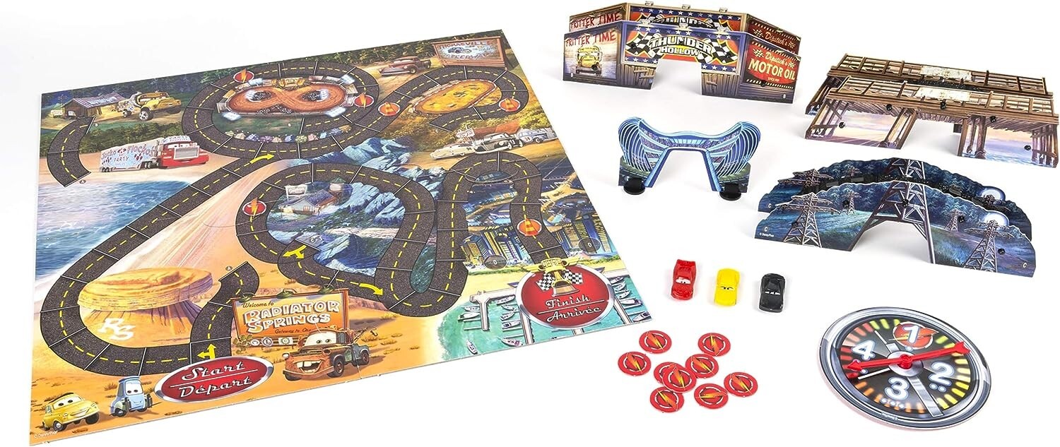 Disney Pixar Cars 3 Risky Raceway Board Game | eBay