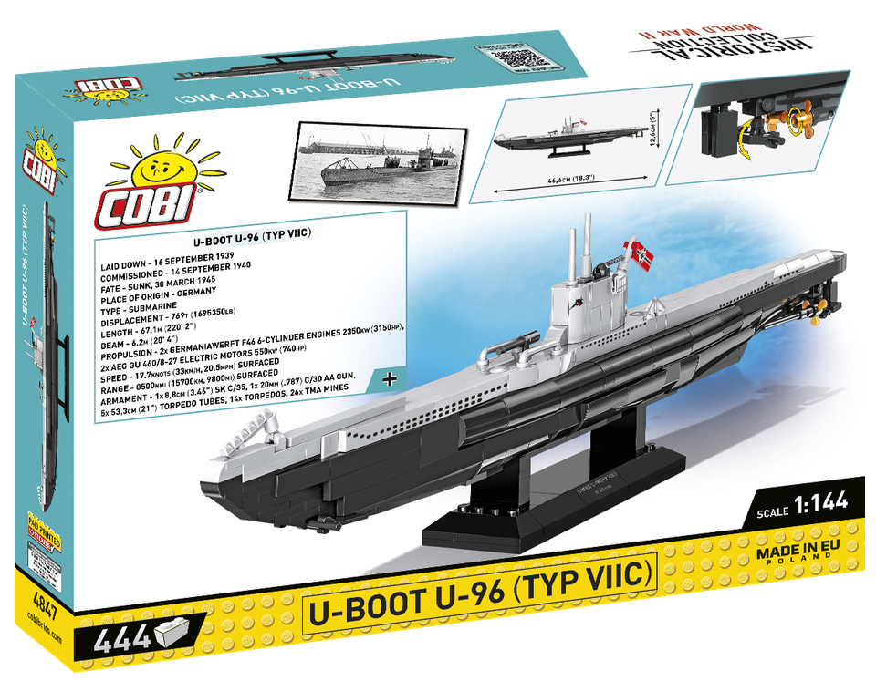 COBI U-Boot U-96 Typ VIIC #4847 | eBay