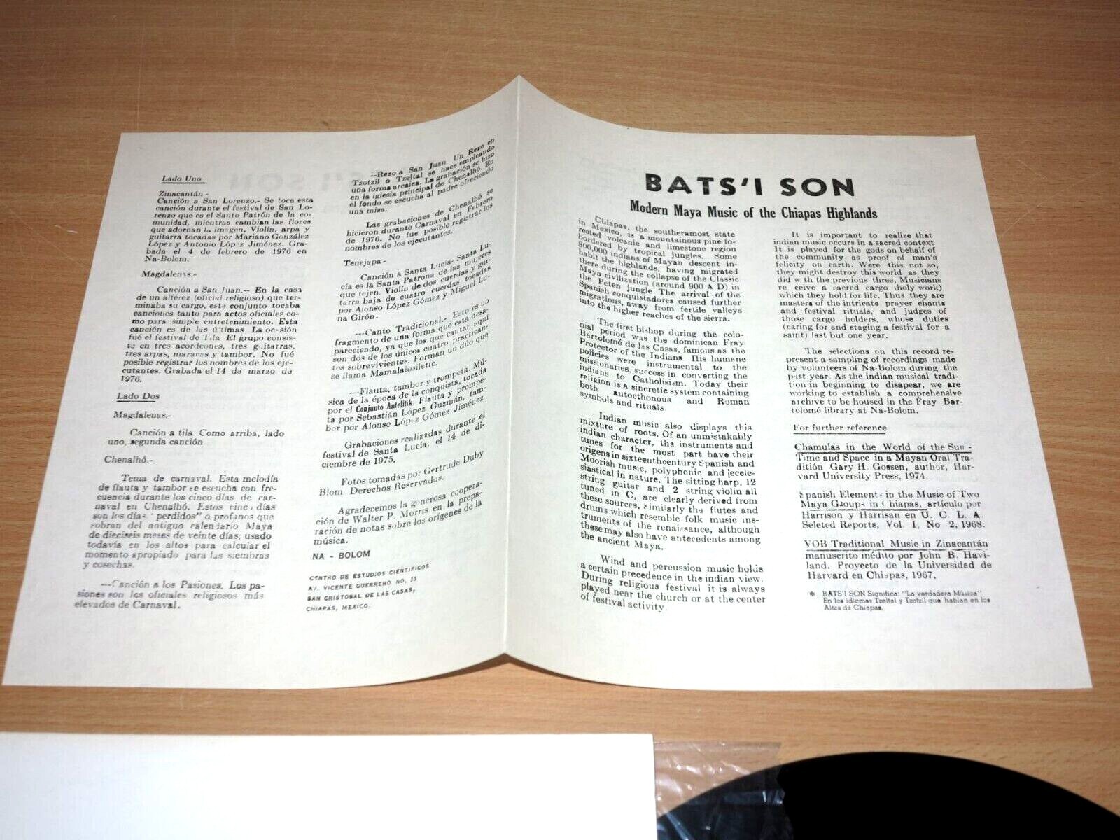 Bats' I Son LP - Various/1976 Mexico Press IN Mint | eBay