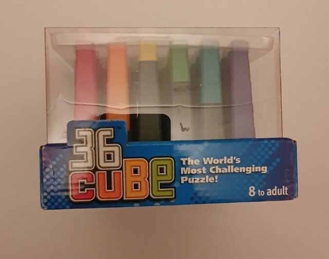 ThinkFun 36 Cube Game 2008 The World's Most Challenging Puzzle H59 for ...