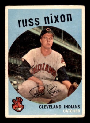 1959 Topps Baseball #344 Russ Nixon GD *e1 | eBay