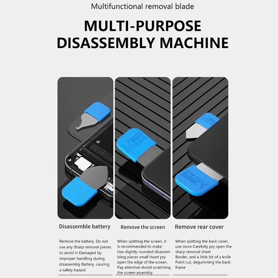 6Pcs Ultra Thin Screen Pry Opening Tool Kit for Phone Laptop Screen ...