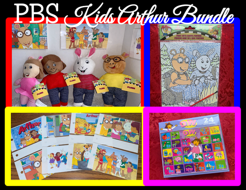 PBS Kids Arthur 15 Piece Bundle Buster, DW, Francine, Photos, Book ...
