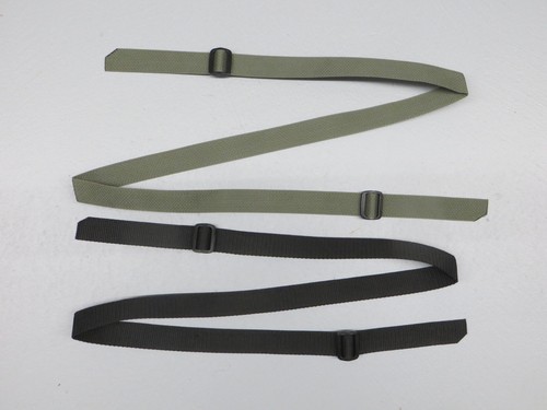 US MADE 1 inch OD Green or Black Rifle Silent Sling Carry Strap | eBay