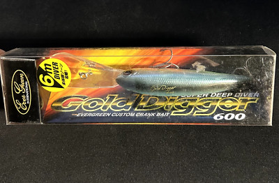 EVERGREEN Gold Digger 600 Fishing Lure #239 | eBay