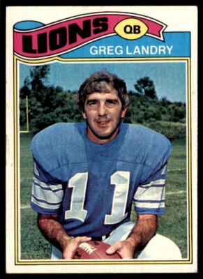 1977 Topps Greg Landry Football Card Detroit Lions #136 | eBay
