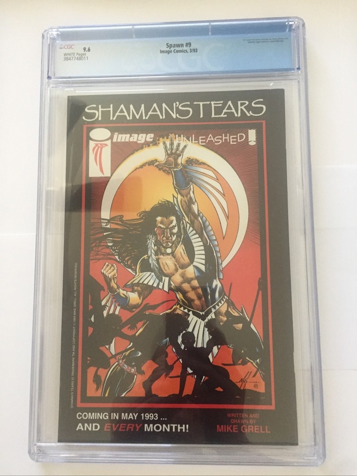 Spawn 9 CGC 9.6 MCU? 1st Angela (Thor's Sister) & 1st Medieval Spawn | eBay