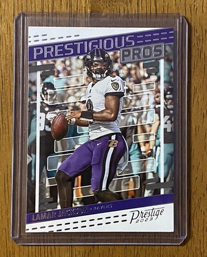 2023 Panini Prestige - Prestigious Pros Card #PP-21 Lamar Jackson ...
