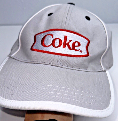 Coke Coca Cola Baseball Cap hat Grey Good Stuff Collectible Cotton NEW ...
