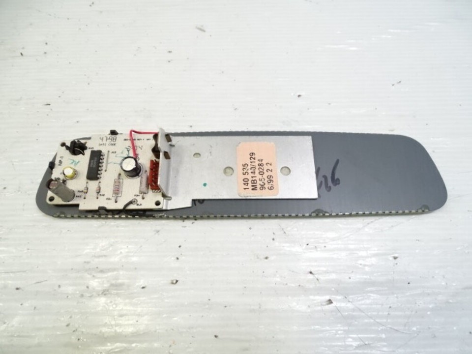 99 Mercedes R129 SL500 glass, rear view mirror interior glass ...