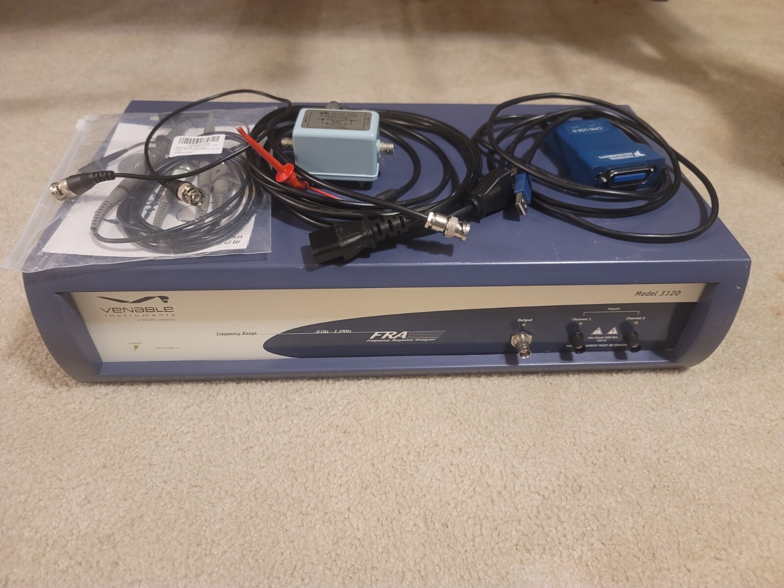 Venable Frequency Response Analyzer System, Model 3120 | eBay