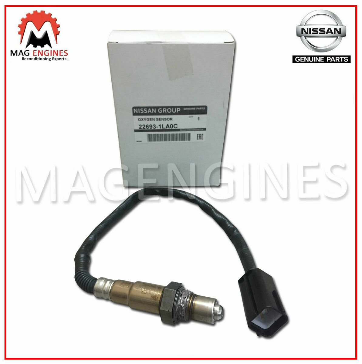 22693-1LA0C GENUINE OEM AIR FUEL RATIO SENSOR FOR INFINITI QX56 QX80 ...