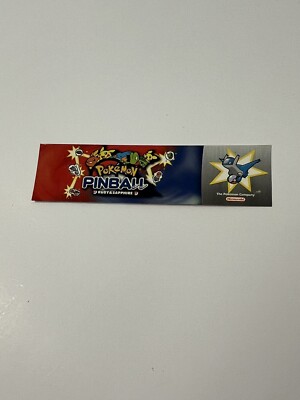 Authentic Pokemon Pinball Bookmark Latios Edition (2003) | eBay