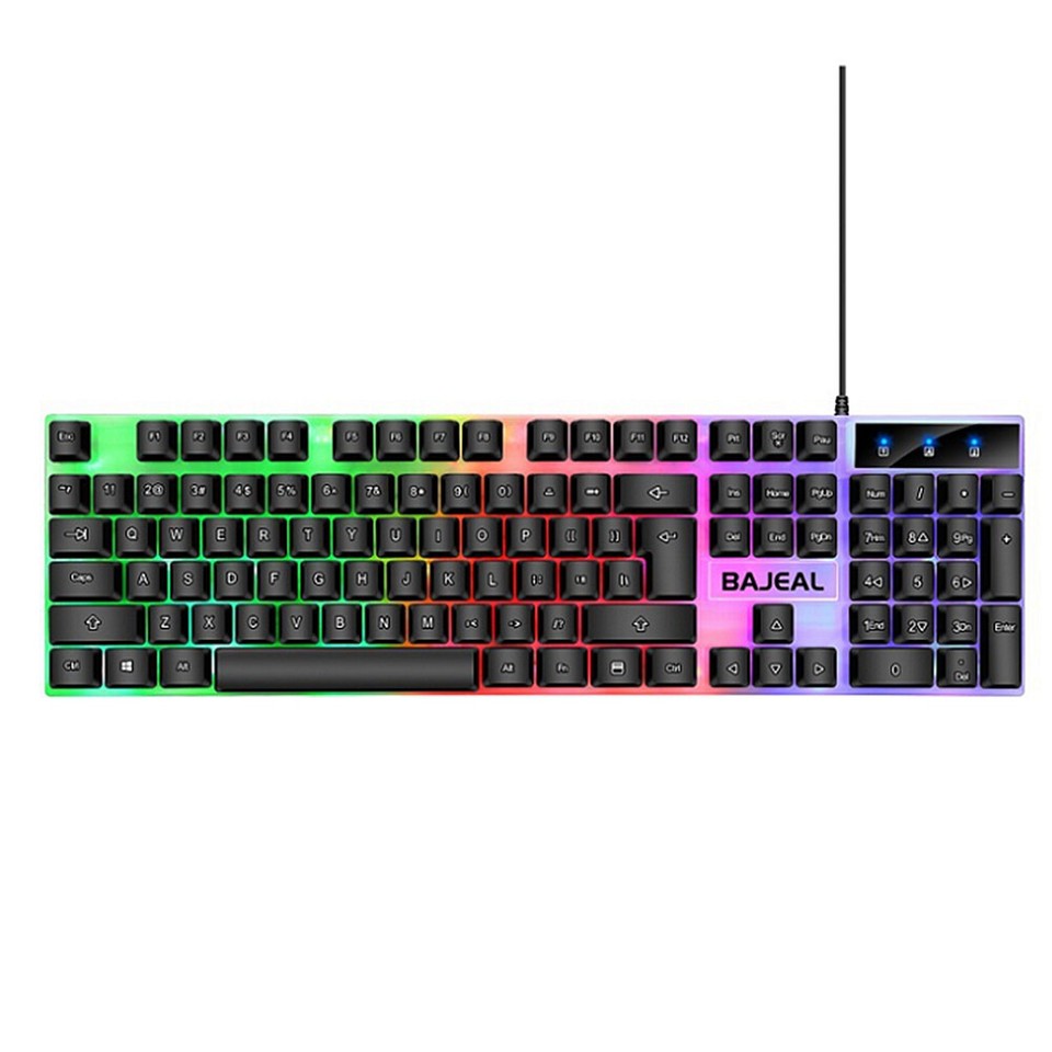 Gaming Keyboard Mechanical Keyboard Backlit Keyboard 98 Keys for ...