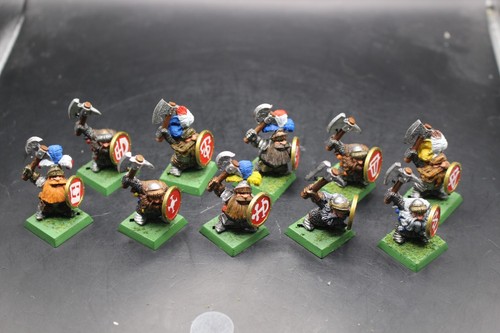 Warhammer Fantasy Dwarf Ironbreakers Iron Breakers x10 4th Ed Metal ...