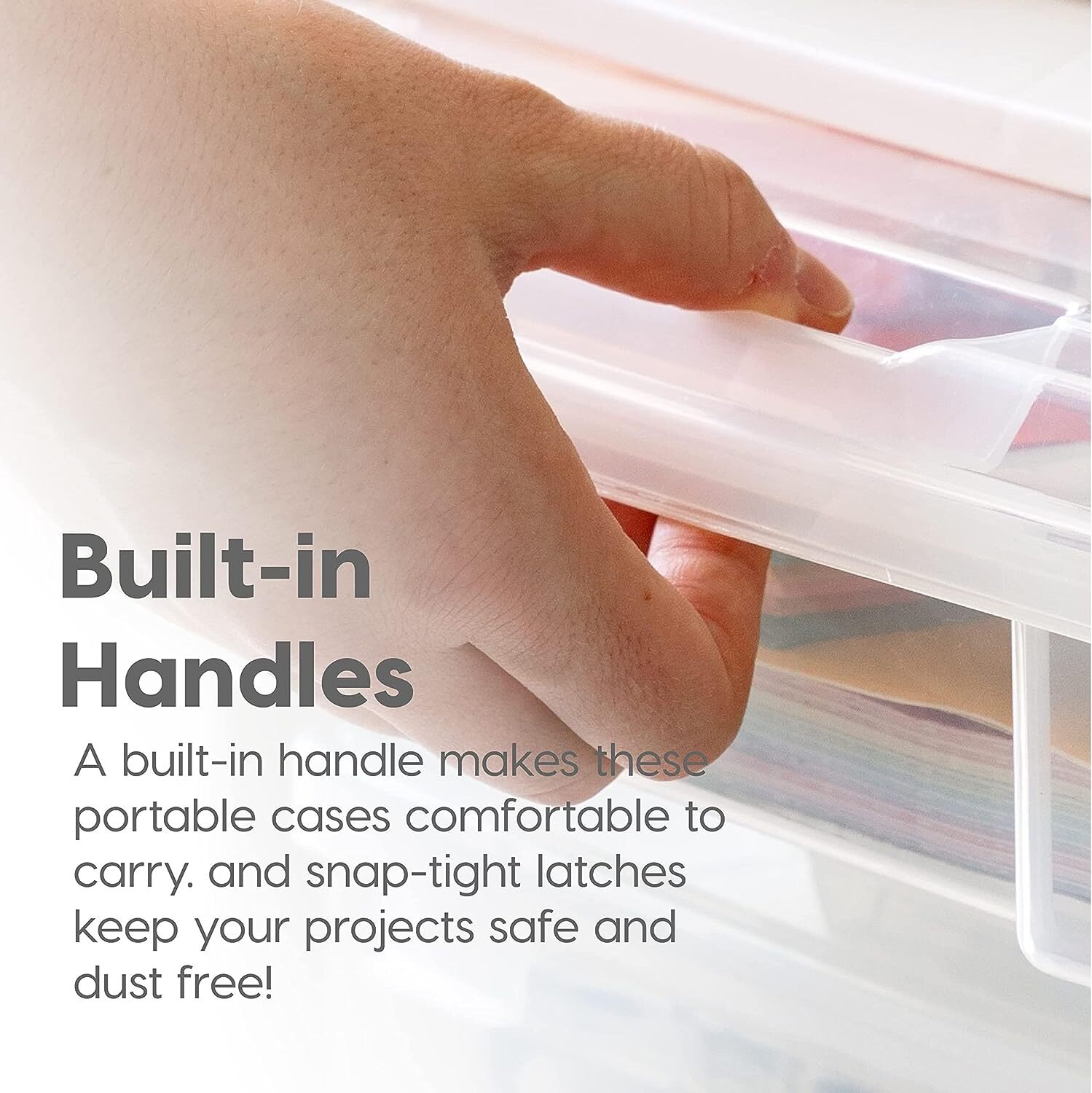 IRIS 6-Case Scrapbook Cart Storage Organizer 12x12 - Black for sale ...