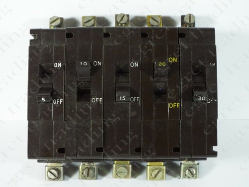 Crabtree C50 C-50 M3 MCB Miniature Circuit Breaker BS3871 single pole ...