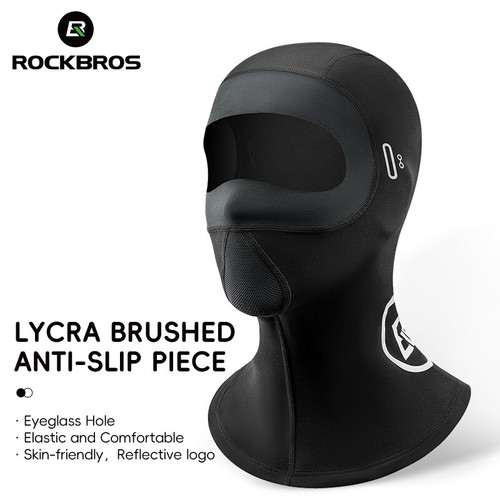 ROCKBROS Cycling Mesh Head Cover Breathable Comfortable Face Mask Non ...