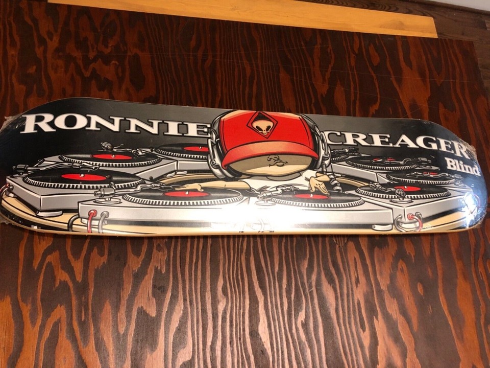 Blind Ronnie Creager Mixmaster skateboard deck NOS in shrink wrap ...